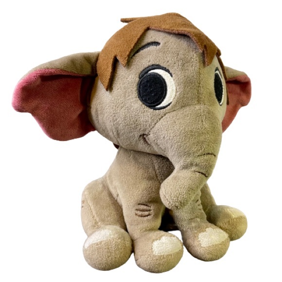 Disney | Toys | Disney Jungle Book Hathi Jr 9 Plush Brown Hair Elephant ...